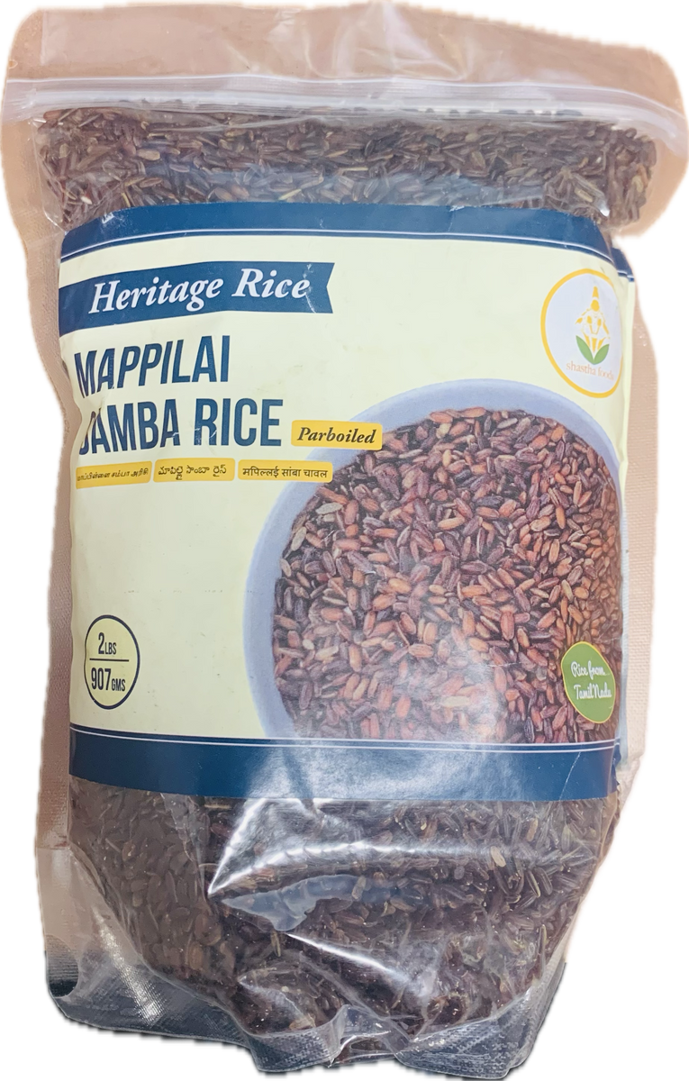 Shastha Mapillai Samba Rice 2 lbs – Maurya Grocery