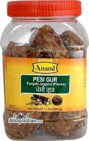 Anand Pesi Gur Punjabi Jaggery 500gm – Maurya Grocery