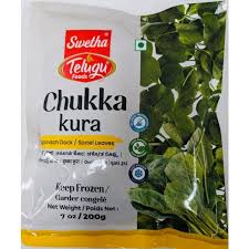 Telugu Chukka Kura Leaves 200g – Maurya Grocery