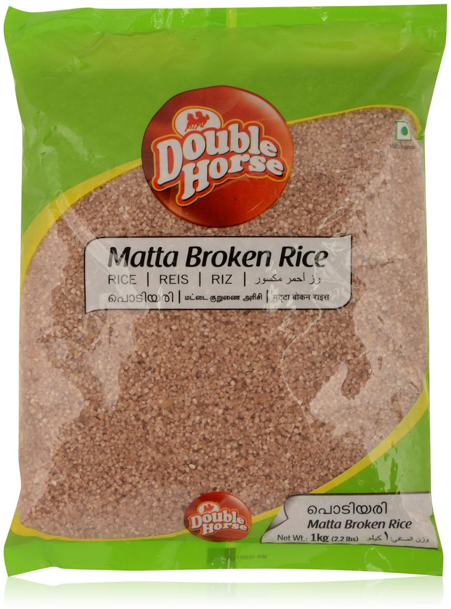 Double Horse Matta Broken Rice / Podiyari 1Kg – Maurya Grocery